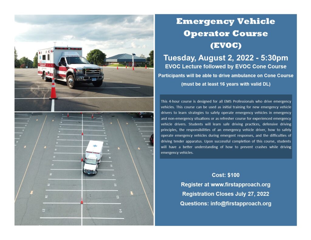 Classes - First Approach Ems Education & Staffing